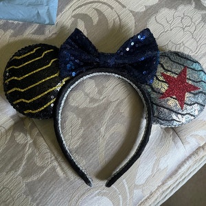 Captain Marvel Inspired Ears - Etsy