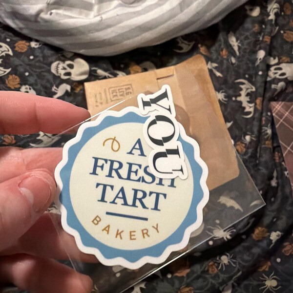 A Fresh Tart Bakery Inspired Matte Decal Sticker- YOU Inspired Sticker ...