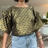 Drop Shoulder Ruffle Sleeve Top Sewing Pattern - Etsy