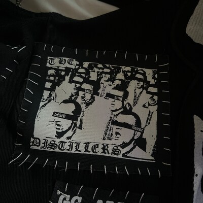 Distillers, Punk, Patches, Patch, Sew on Patch, Punk Accessories, Punk ...