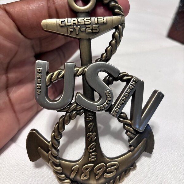 USN E4/E5/E6 Black Crow With Digital Multi Camo Paracord Neck Lanyard ...