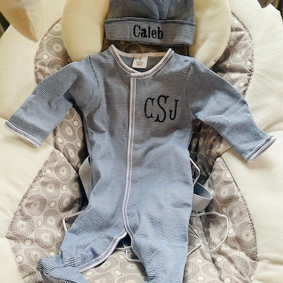 Monogrammed Pajamas, Girls Personalize Pajamas, Boys Monogram Pajamas ...