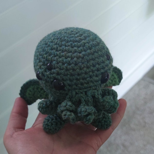 Cthulhu - Crocheted Amigurumi Plushie - Etsy