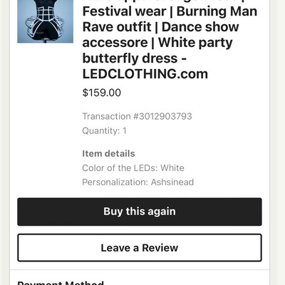 Burning Man Shoulder Pieces With LED Lights Rave Outfits LED Shoulder ...