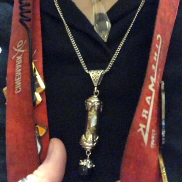 Protection Necklace, Witchcraft Amulet, Wicca Jewelry, Witchy Necklace ...