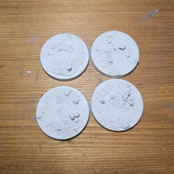 Miniature Bases | Urban Rubble Base | 90mm X 1 | Dnd Wargaming 40000 ...