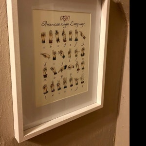 Print American or Other Sign Language Alphabet LSQ ASL LSF | Etsy