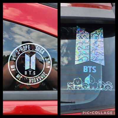 BTS DECAL - Etsy