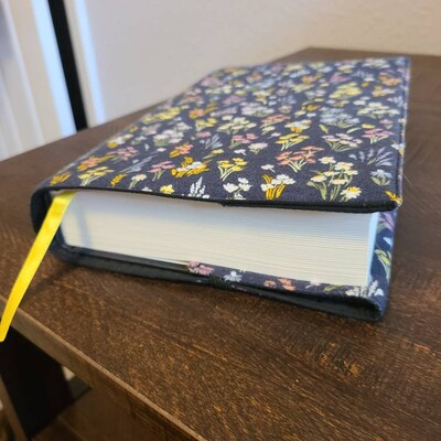 Wrap-around Book Cover, Adjustable Book Cover, Book Sleeve, Book Pouch ...