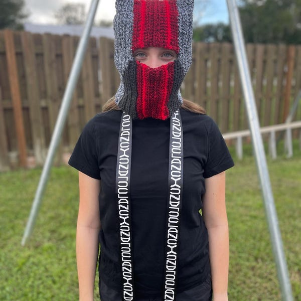 Doja Cat Inspired Crochet Devil Mask - Etsy