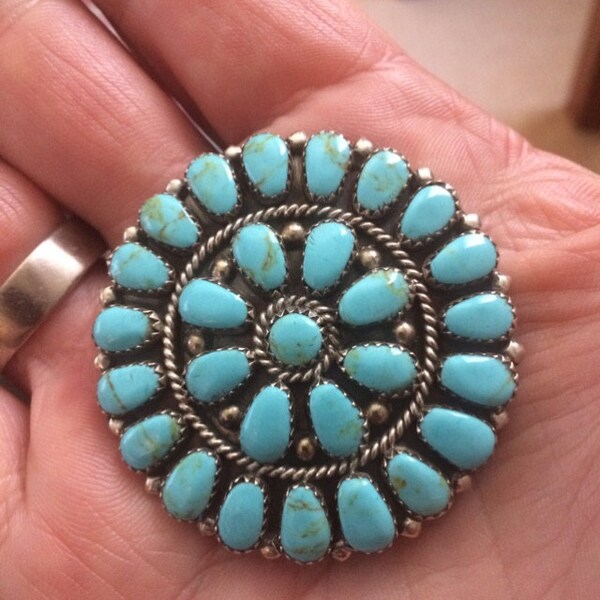 Alpine Panorama Ring MM Rogers 14k Gold Sterling Mountain Forest Scene ...