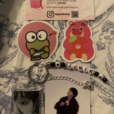 Jimin BTS Keychain - Etsy