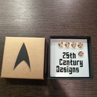 Magnetic Star Trek Rank Pips Set From DS9, TNG, Voyager & Lower Decks ...