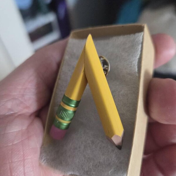 Pencil Lapel Pin - Etsy