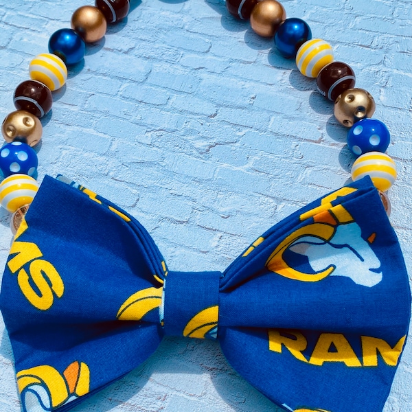 NFL Football Los Angeles Rams Cotton Fabric Priced by the HALF Yard ...