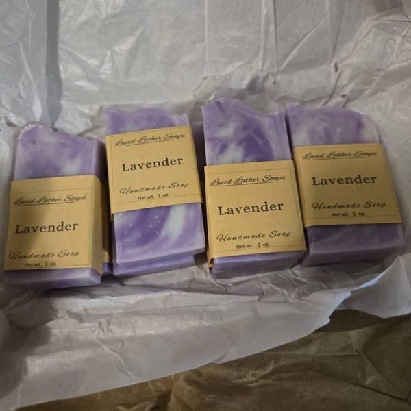 Handmade Soap, Mini Soap Bars, Sample Soaps, Small Soap Favors, Bridal ...