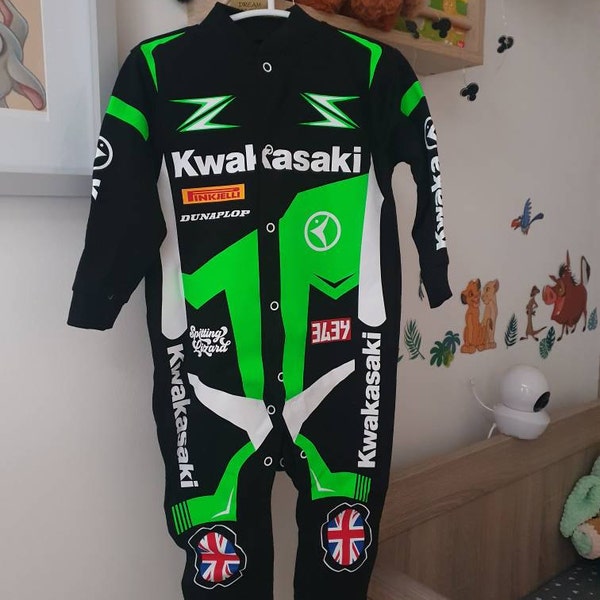 Formula Onesie, Retro Gulp Race Suit Replica, Total Personalisation - Etsy