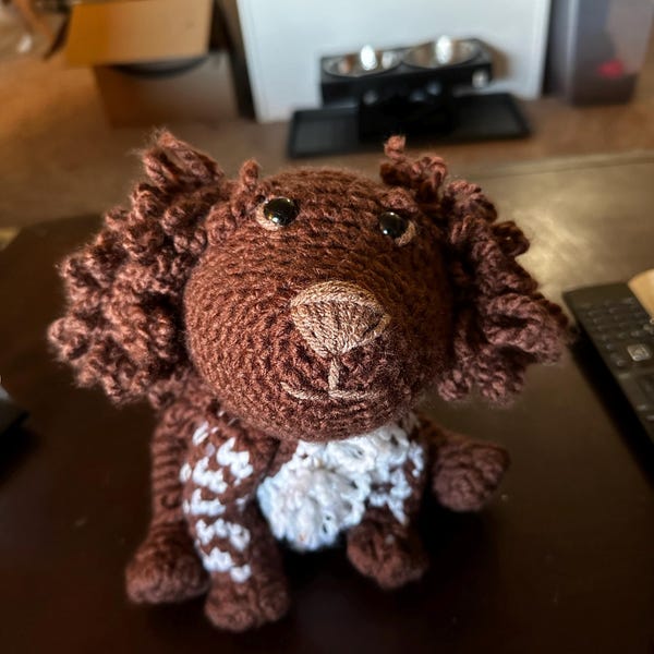 English Springer Spaniel Dog Crochet Pattern - Etsy