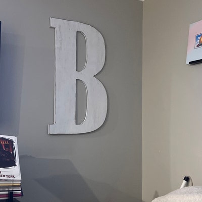 Wooden Letters Decor Extra Large Letter Big Letters 36 Rustic Decor ...