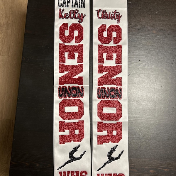 Senior Sashes, Custom Sash, Graduation Sash, Class of 2026, Volleyball ...