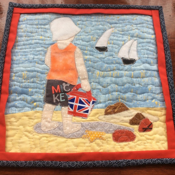 Beach Babies 2 Quilt Block Pattern - Etsy