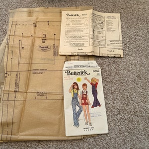1970s Simplicity 8288 UNCUT Vintage Sewing Pattern Girls Dress ...