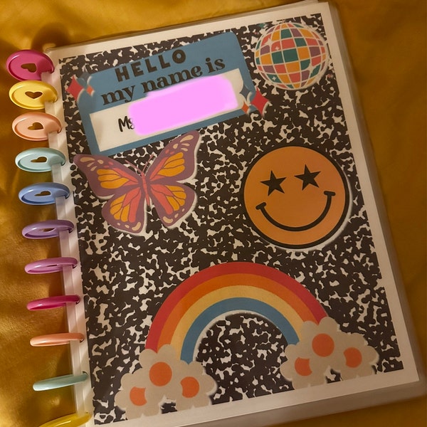 Retro Teacher Lesson Planner | EDITABLE | 2025-2026 | Teacher Binder ...