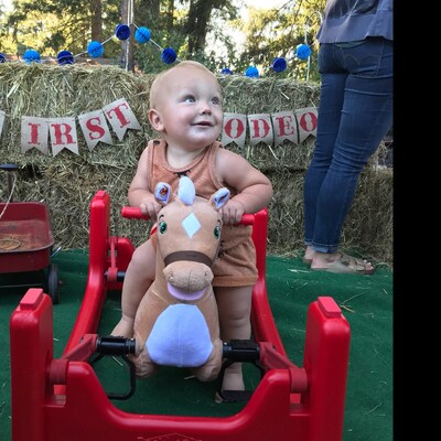 Western First Birthday Party, Western Party Decor, My First Rodeo ...