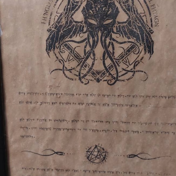 The King in Yellow - Yellow Sign - Lost Document - Lovecraft / RW ...