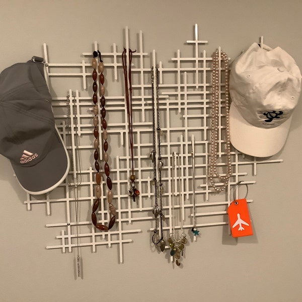 Metal Wall Coat Rack, Abstract Metal Wall Decor,entryway Metal ...
