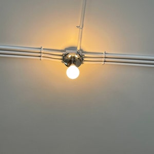 Multi-light Flush Fixture Ceiling Pendant Light Triple Light | Etsy