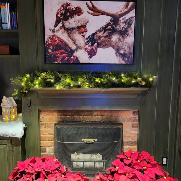 Modern Farmhouse Art Home Cabin Décor Farming Picture Weathered Barn ...