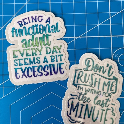 Funny Dog Quote Permanent Vinyl Decal Choose Your Vinyl - Etsy