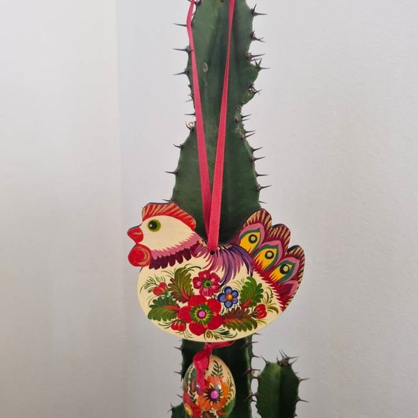 Exclusive Handmade Christmas Ornaments Set of Wood, Hand Painted ...