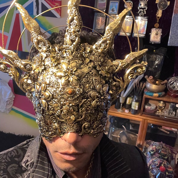 Helios Blind Mask - Made to Order - Etsy