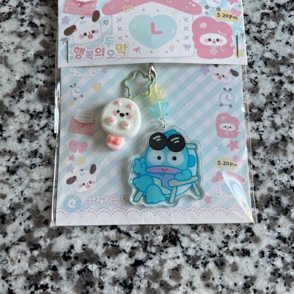 Labubu Popmart Double Sided Acrylic Phone Charm Keychain Bagcharm - Etsy