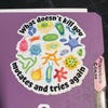Microbiology Sticker, Graduation Gift, Lab Tech, Infectious Disease ...
