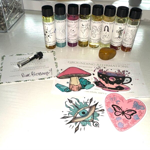 Blue Moon Oil ~ Intention Oil, Ritual Oil, Lunar Oil, Blue Moon Spell ...