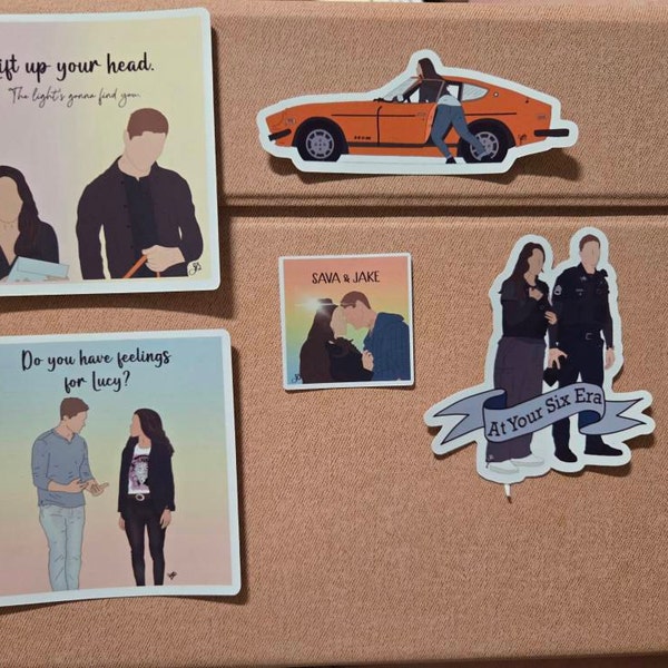 The Rookie Stickers - Chenford Romance Collection - Tim Bradford, Lucy ...