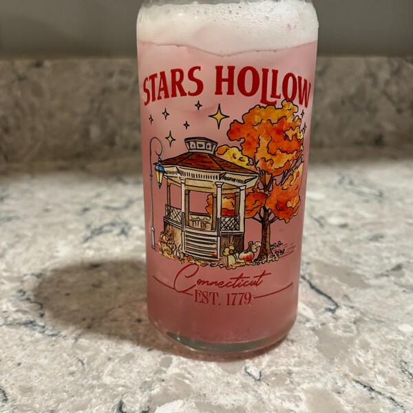 Gilmore Iced Coffee Glass Cup | Gilmore Gift | Beer Can Glass Cup ...