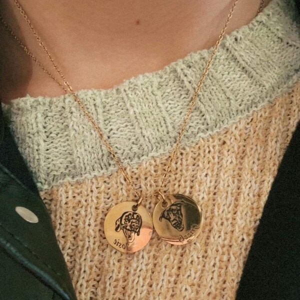 Mom Necklace Birth Flower Necklace With Birthstone Gold Filled Oval ...