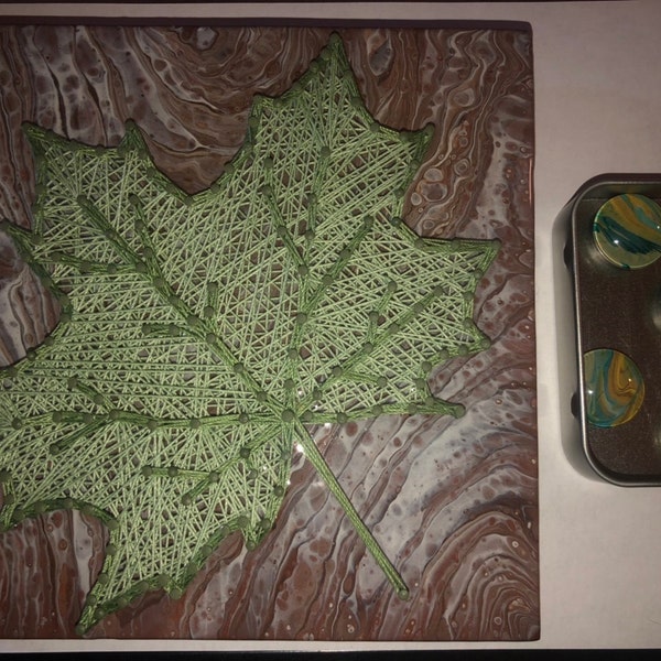 DIY Kit or MTO Luna Moth String Art Ornament - Etsy