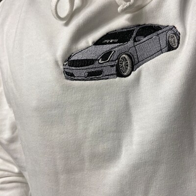 Custom Car Embroidered Sweatshirt, Race Car Hoodie, Car Lovers ...