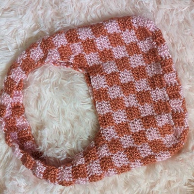 Pattern Bundle PDF Crochet Checkerboard Bag Mini Checkerboard Bag With VIDEO Link and Tutorial ...