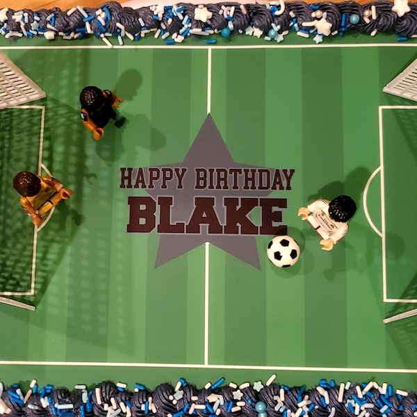 Printable Valentines Football Field for Box - EDITABLE INSTANT DOWNLOAD ...