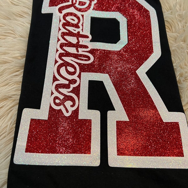 Rattlers Svg, School Spirit SVG, Letter R Svg, Boys Design, Team Spirit ...