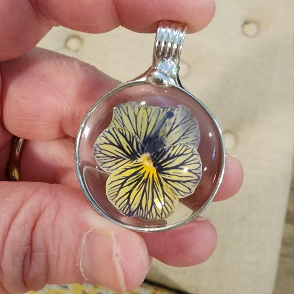 Dandelion Necklace for Women, Make a Wish Jewelry, Made With Real ...