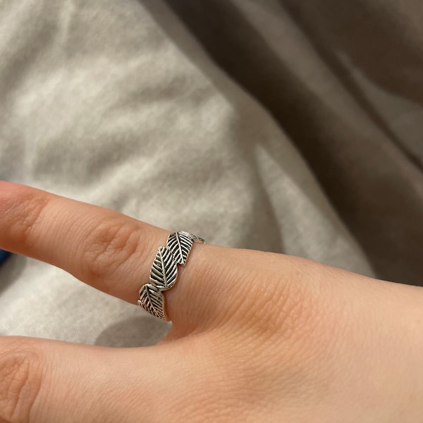 Midi Ring, Pinky Ring, Toe Ring in Sterling Silver Adjustable Toe Ring ...