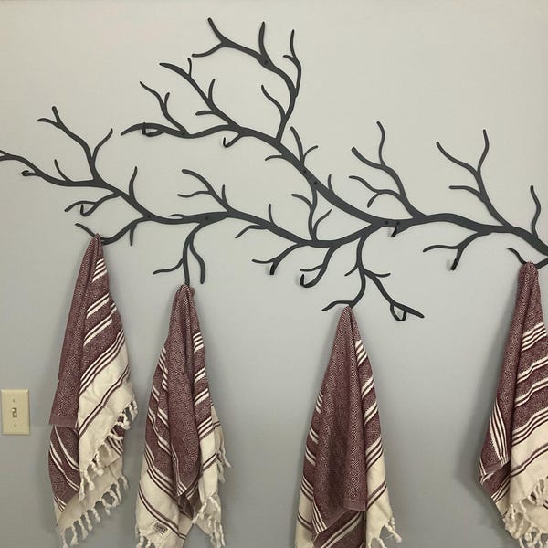 Music Notes Wall Mounted Coat Rack | Metal Wall Music Art | Wall Rack ...