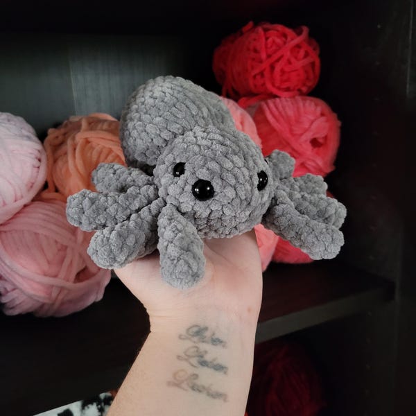 No Sew BABY Spider Crochet Pattern, Spider Amigurumi Pattern, Quick ...